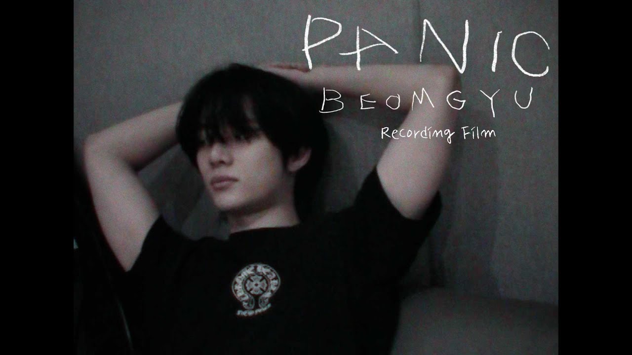 'BEOMGYU's Mixtape: Panic' Recording Film | TXT (투모로우바이투게더) - YouTube