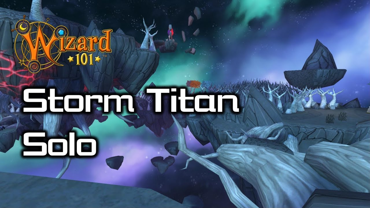Wizard101 - Storm Titan Solo - YouTube