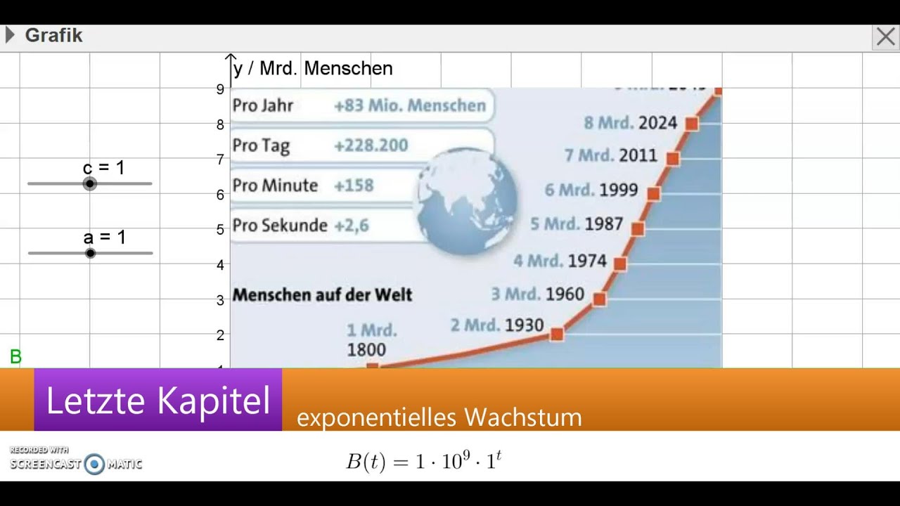 Letzte Kapitel - exponentielles Wachstum - YouTube