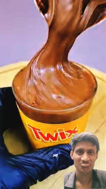 How To Open Twix Chocolate Spread - YouTube