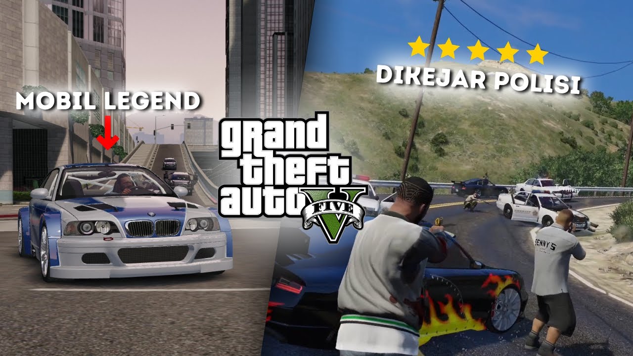 MISI EPIC MENCURI MOBIL SUPER LANGKA !! GTA 5 MOD - YouTube