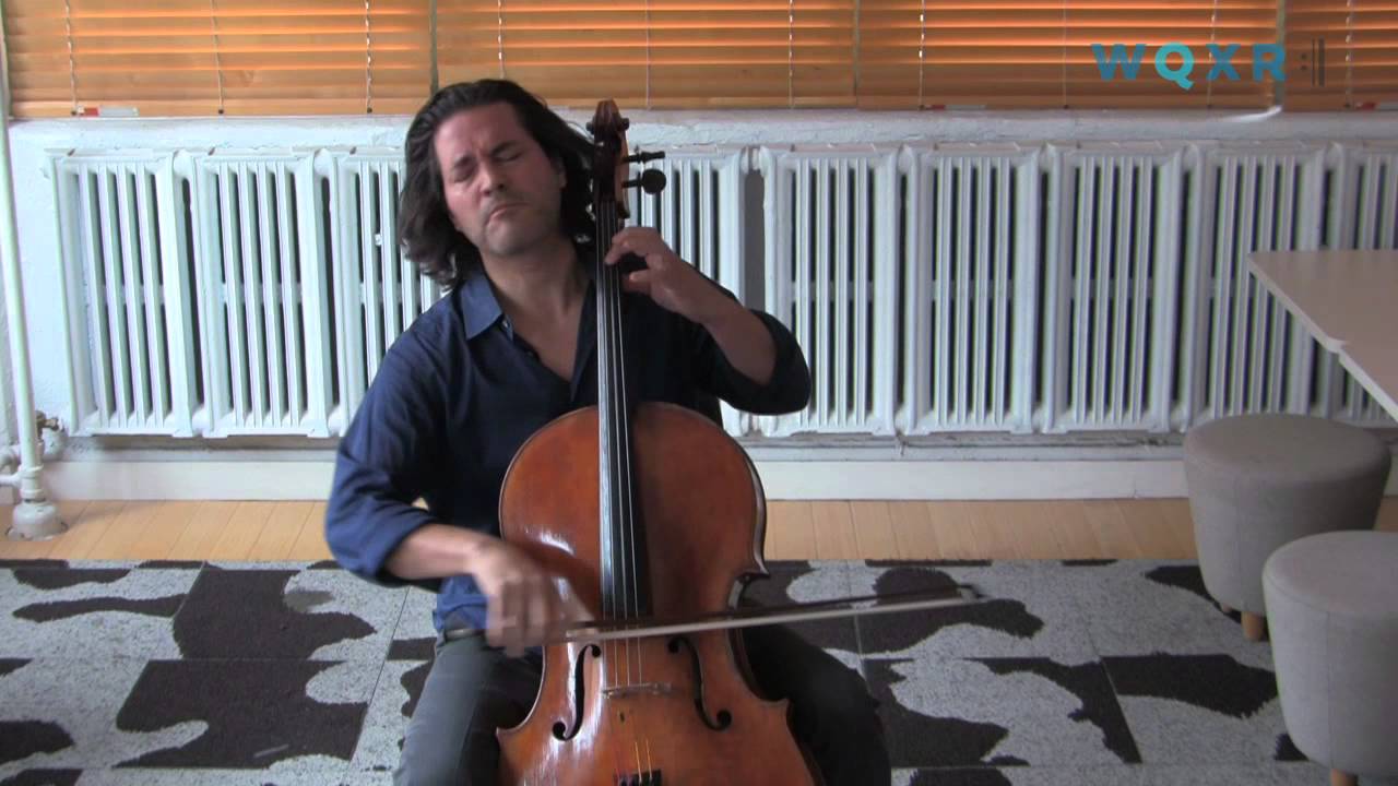 Zuill Bailey Plays Bach's Cello Suite No. 3 in the WQXR Café - YouTube