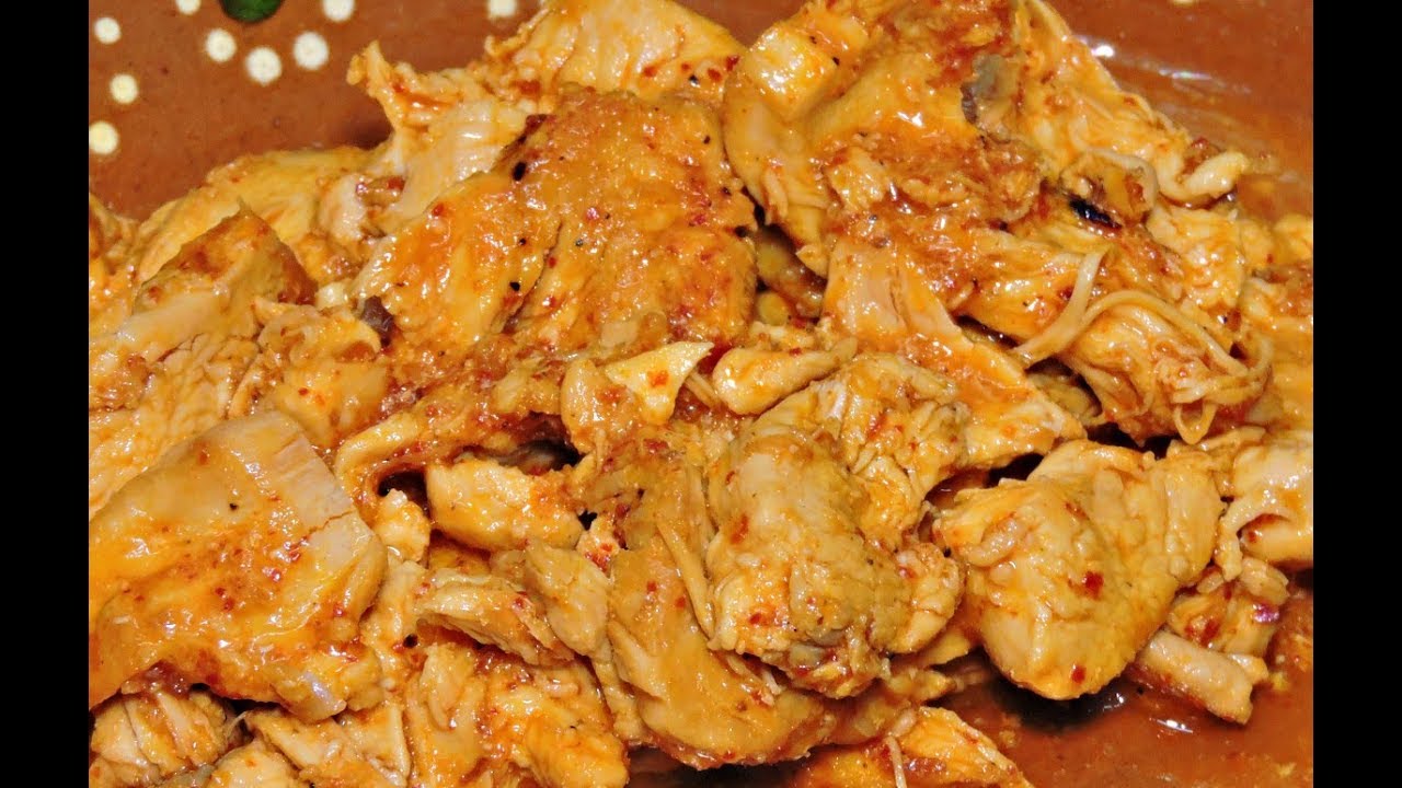 Pechuga agridulce con chile catarina.- RecetasdeLuzMa - YouTube