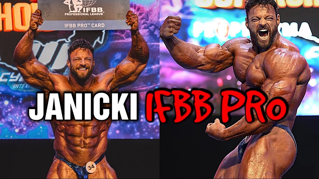 Eric Janicki NEW IFBB Pro - YouTube