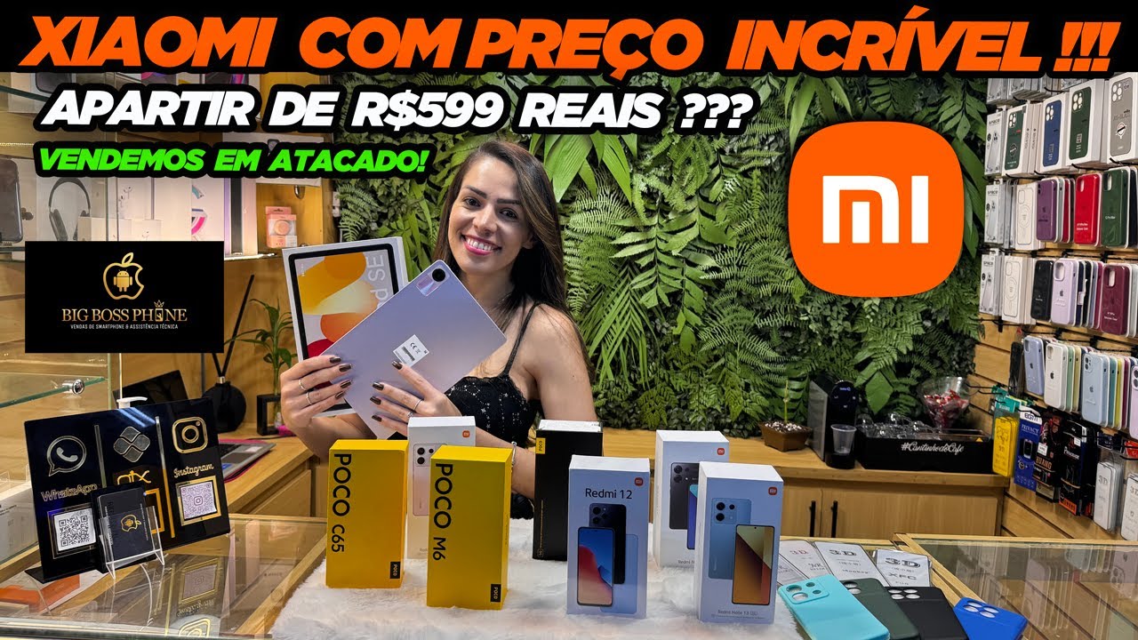 XIAOMI COM PREÇO INCRÍVEL A PARTIR DE R$599? BIG BOSS PHONE SANTA ...