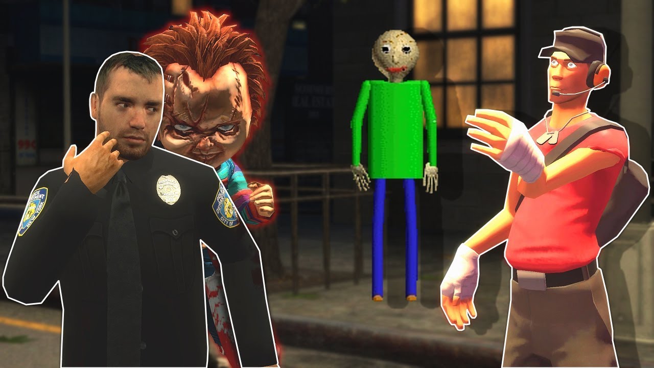 Using Baldi to Defeat the Cursed Chucky Doll! - Garry's Mod Multiplayer ...