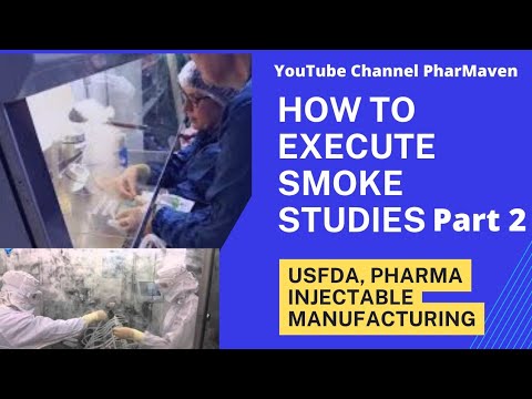 HOW TO DO Smoke Studies in Injectables mfg? #aseptic #smoke # ...