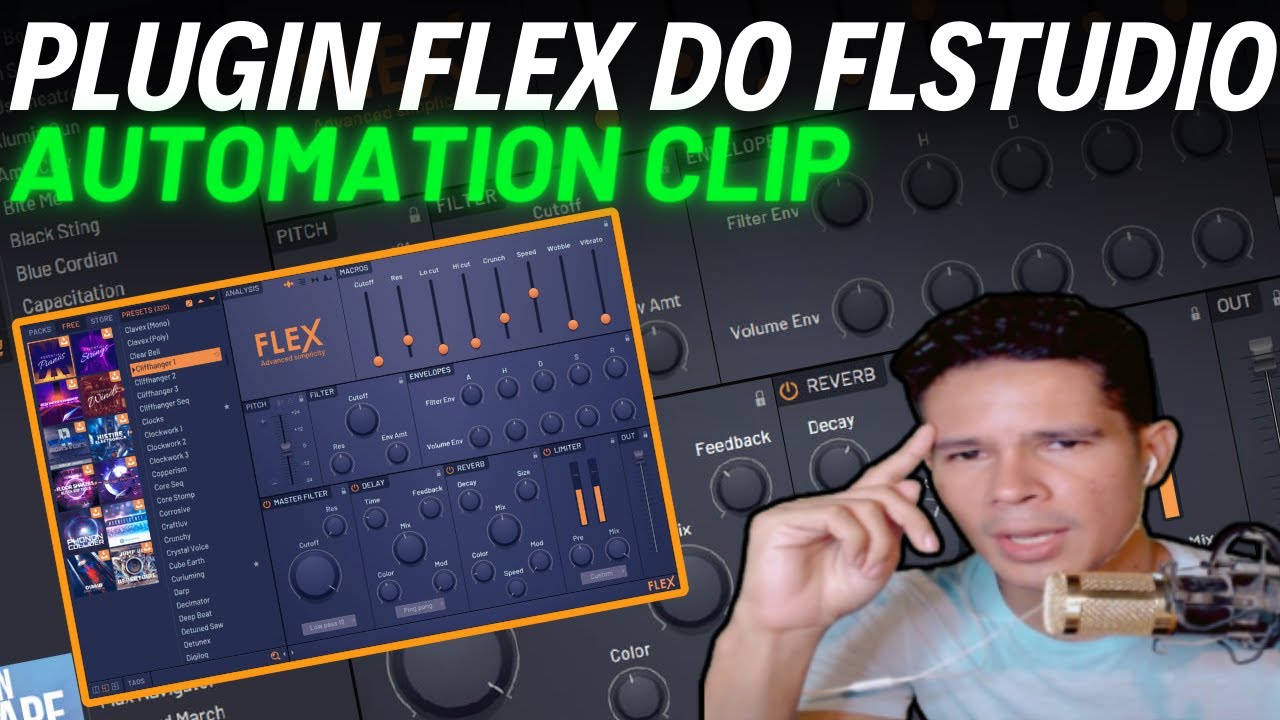 FLEX usando o automation clip do Plugin - YouTube