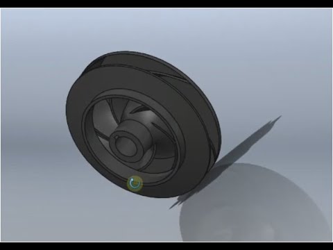 tutorial solidworks | impeller pump - YouTube