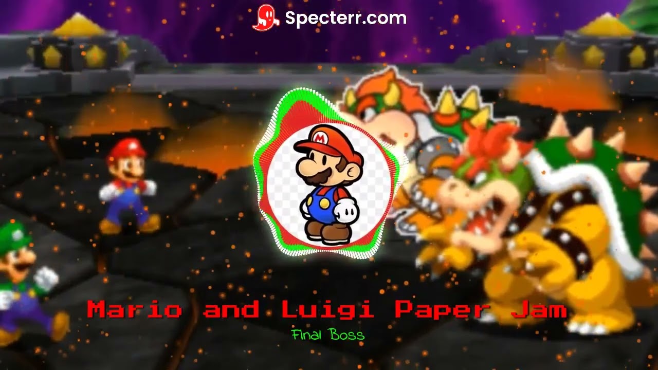 Mario and Luigi Paper Jam: Final Boss - YouTube