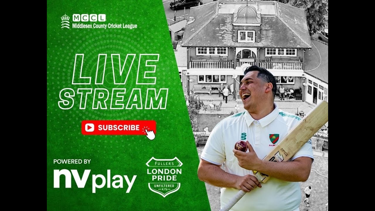 LIVE STREAM | Ealing CC 2nd XI v Hampstead CC 2nd XI | MCCL - YouTube