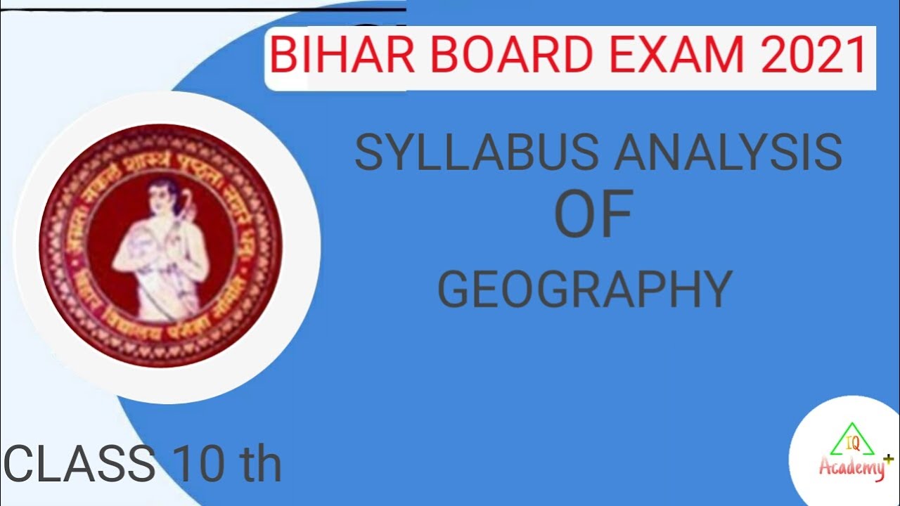 SYLLABUS ANALYSIS OF GEOGRAPHY Properly In Hindi Class Bihar Board syllabus-analysis-of-geography-properly-in-hindi-class-bihar-board