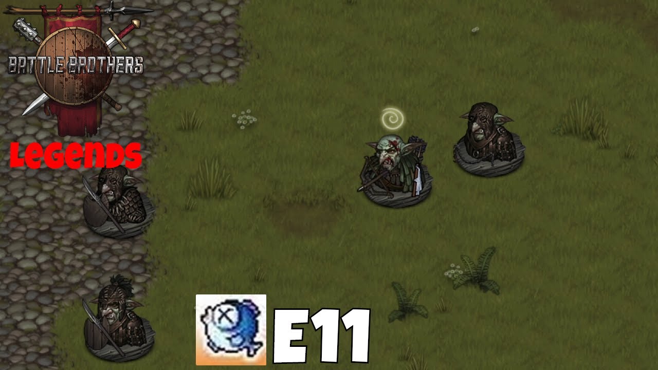 Battle Brothers - E11 Goblin Rage - Legends Mod Berserker - YouTube