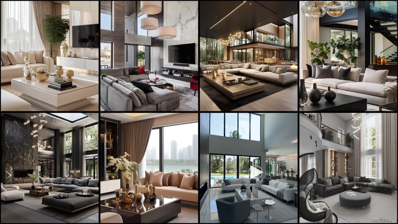 Top 10 Living Room Design Trends 2024: 100 Modern Living Room Design ...