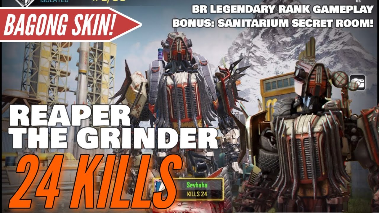 NEW REAPER SKIN 24 KILLS LEGENDARY RANK | COD MOBILE (Filipino) - YouTube
