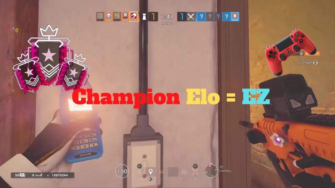 Taking the BEST PS4 PLAYERS ELO!!!!! (Rainbow Six Siege) - YouTube