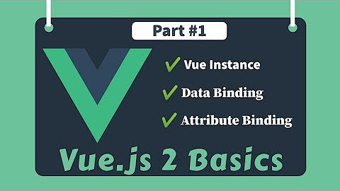 Vue 2 Basics Beginner Tutorial - YouTube