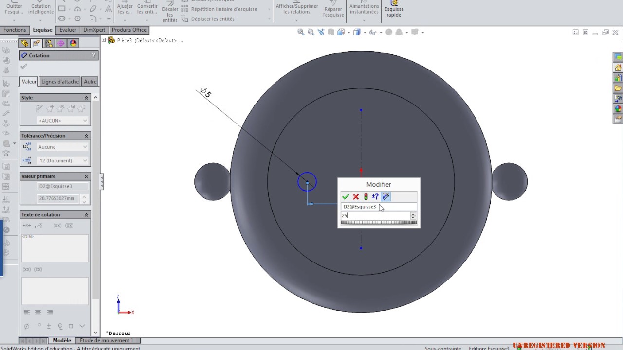 android sur solidworks - YouTube