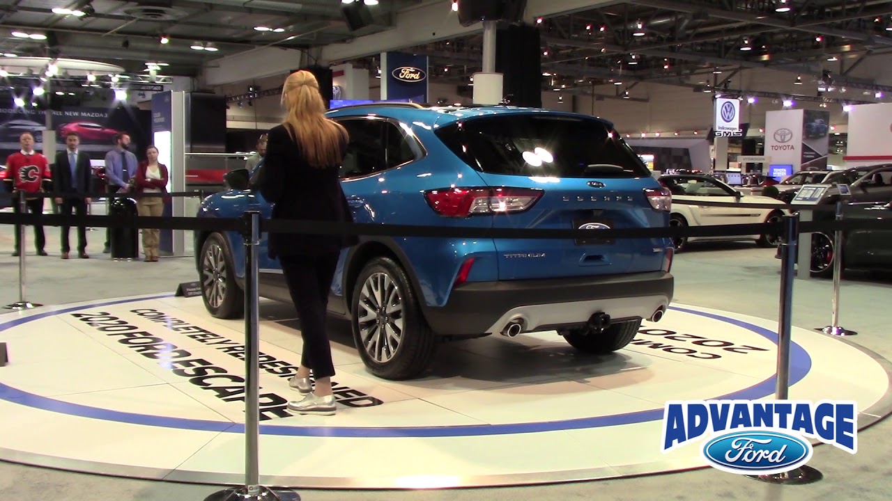 Calgary International Auto & Truck Show - New 2020 Escape Overview ...