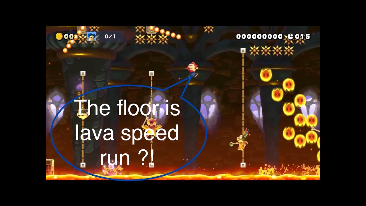 The floor is lava speed run !? / A wtf speed run ( partie 2 ) / Mes 3 ...