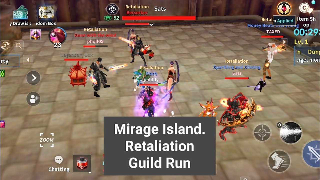 Cabal Mobile PH/VN : Mirage Island Guild Run. Retaliation. #cbm # ...