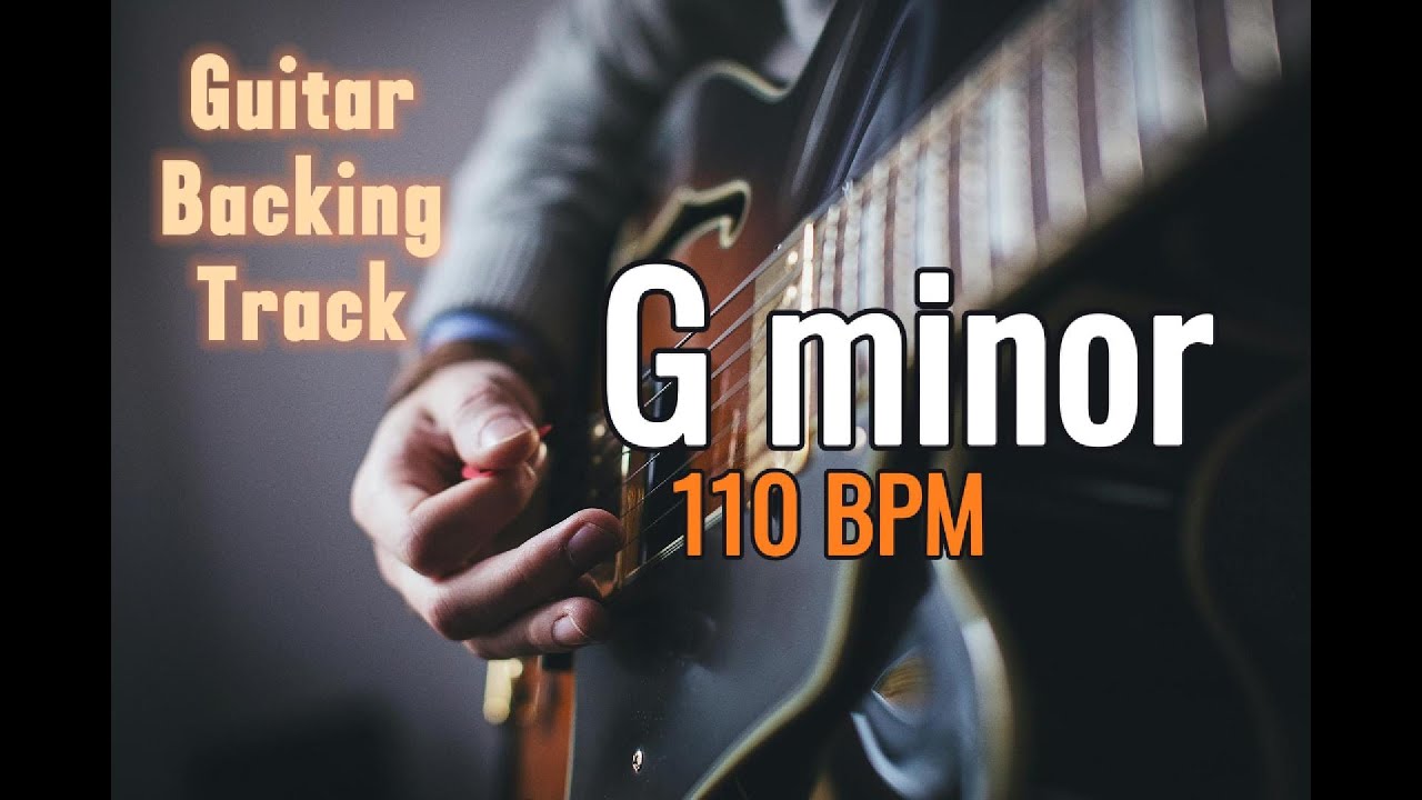Unlock Your Potential | G Minor Guitar Backing Track | 110 BPM - YouTube