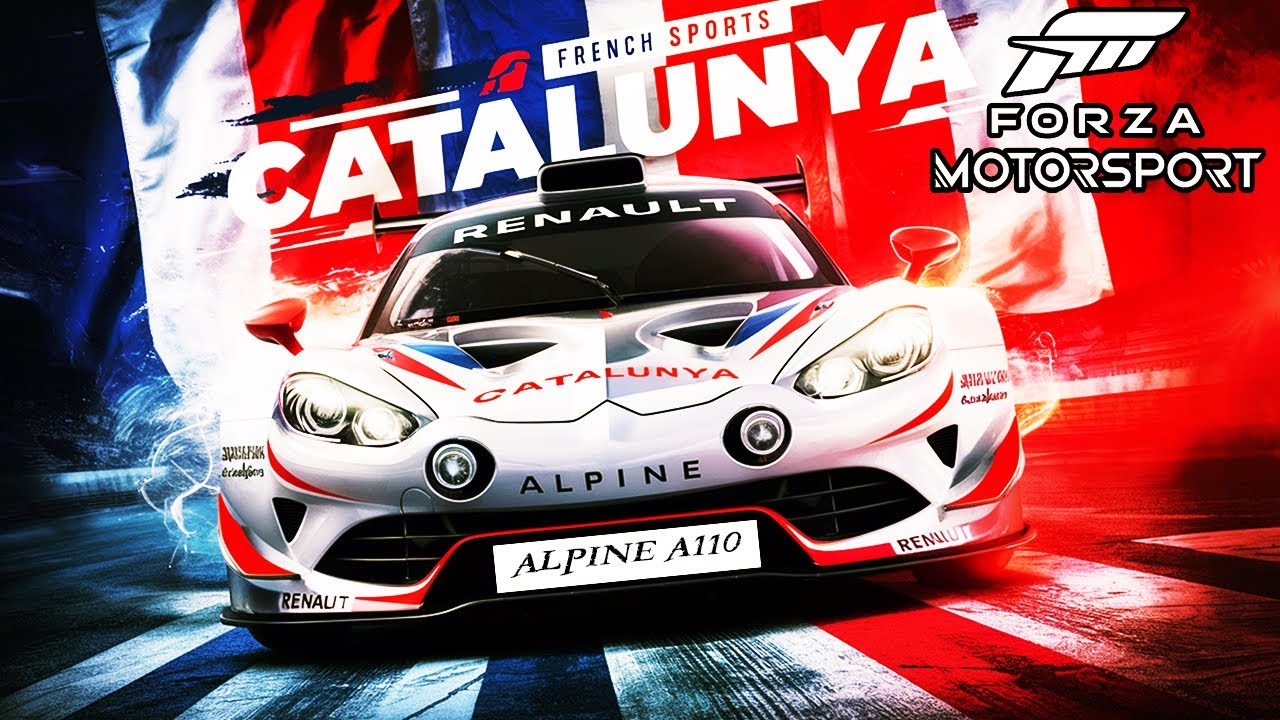 FORZA MOTORSPORT - ALPINE A 100 - CATALUNYA - YouTube