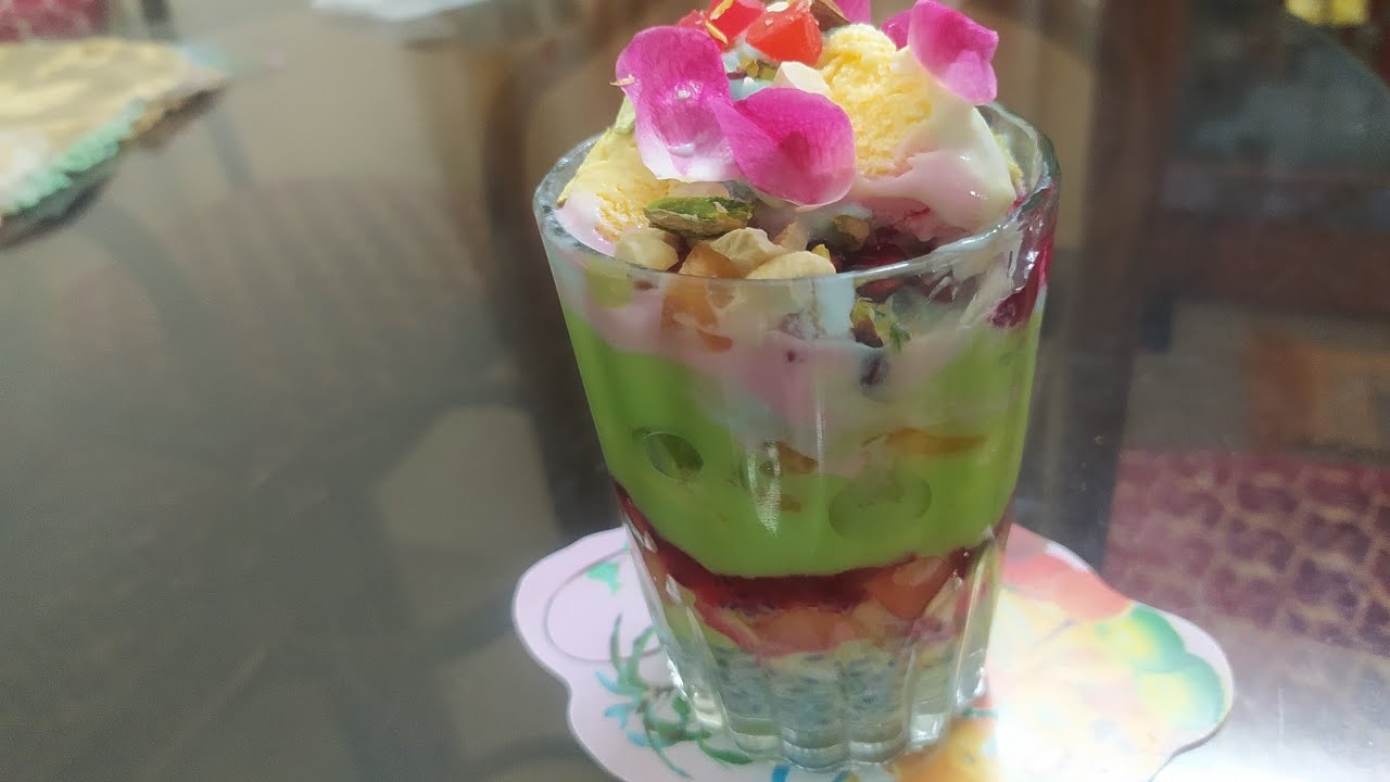 Royal faluda with icecream# थंडगार शाही फालुदा#Faluda recipe# - YouTube