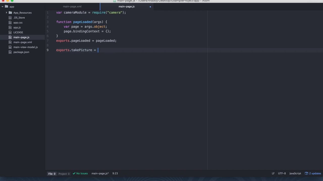 Using The Device Camera In Your Nativescript Mobile App Youtube