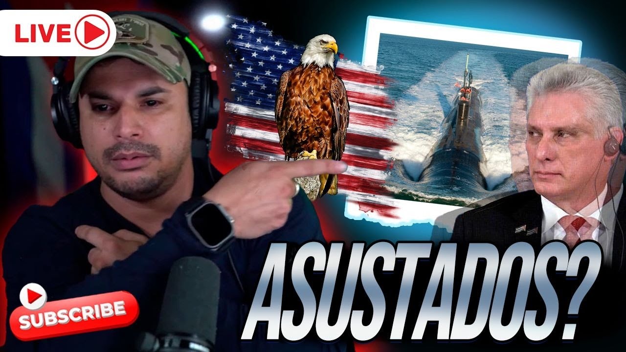 Submarino AMERICANO llegó a CUBA🔥¿SE le FUE el ALMA del CUERPO a CANEL ...