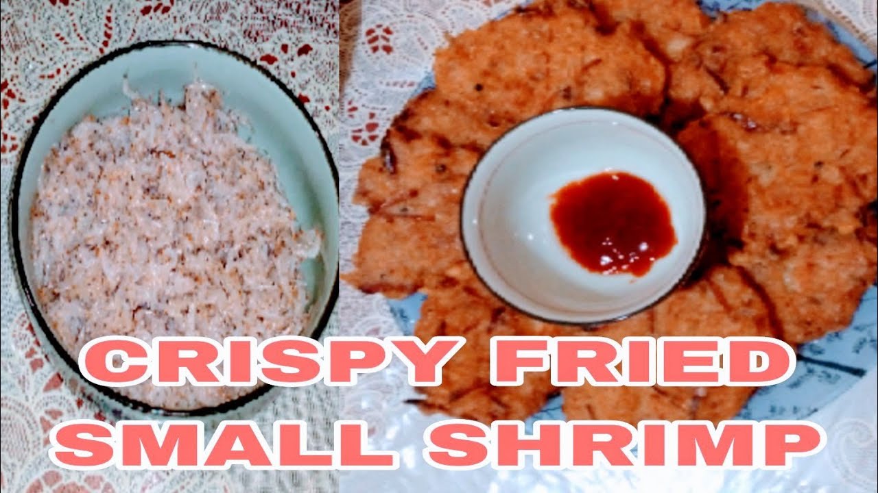 CRISPY FRIED SMALL SHRIMP / UKOY RECIPE / Adeza Vlog / - YouTube