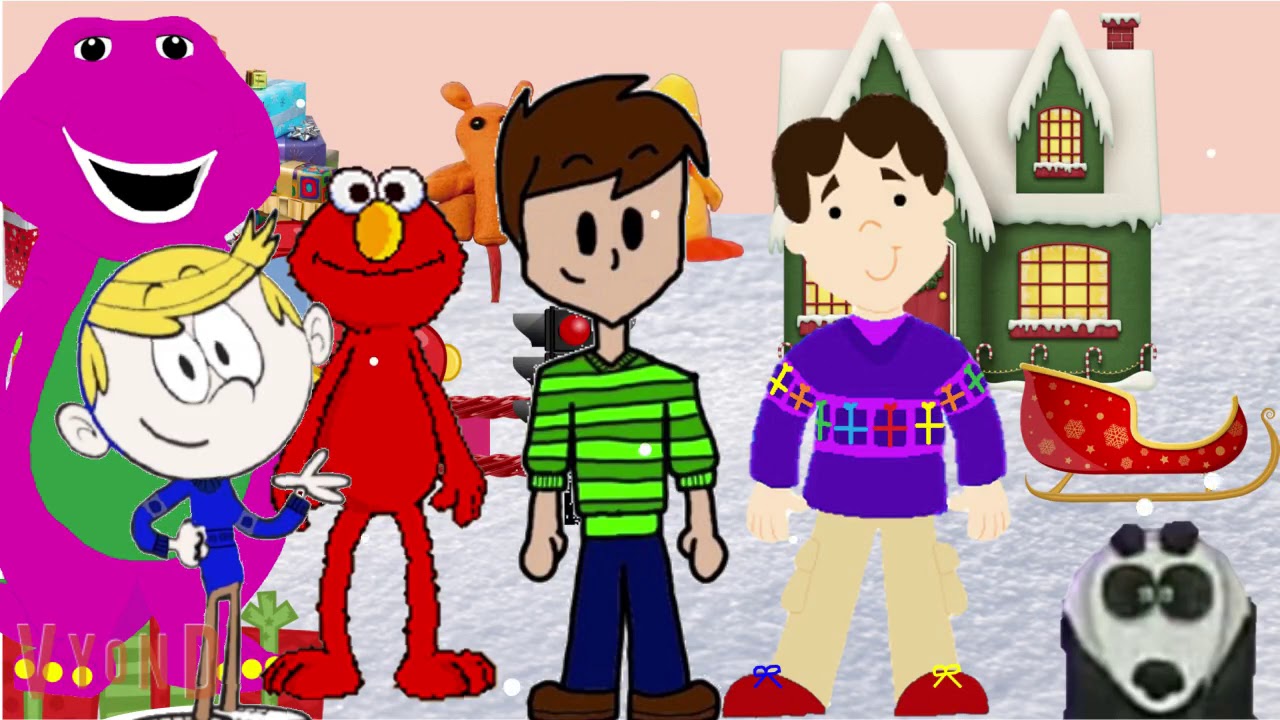 barney, elmo, and blue's clues: happy holidays: part 6 - YouTube
