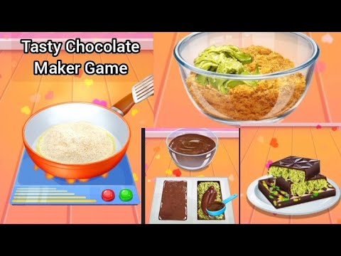 Tasty Sweet Chocolate Maker Game ।। Kitchen Set Diy Cooking Game #hd # ...