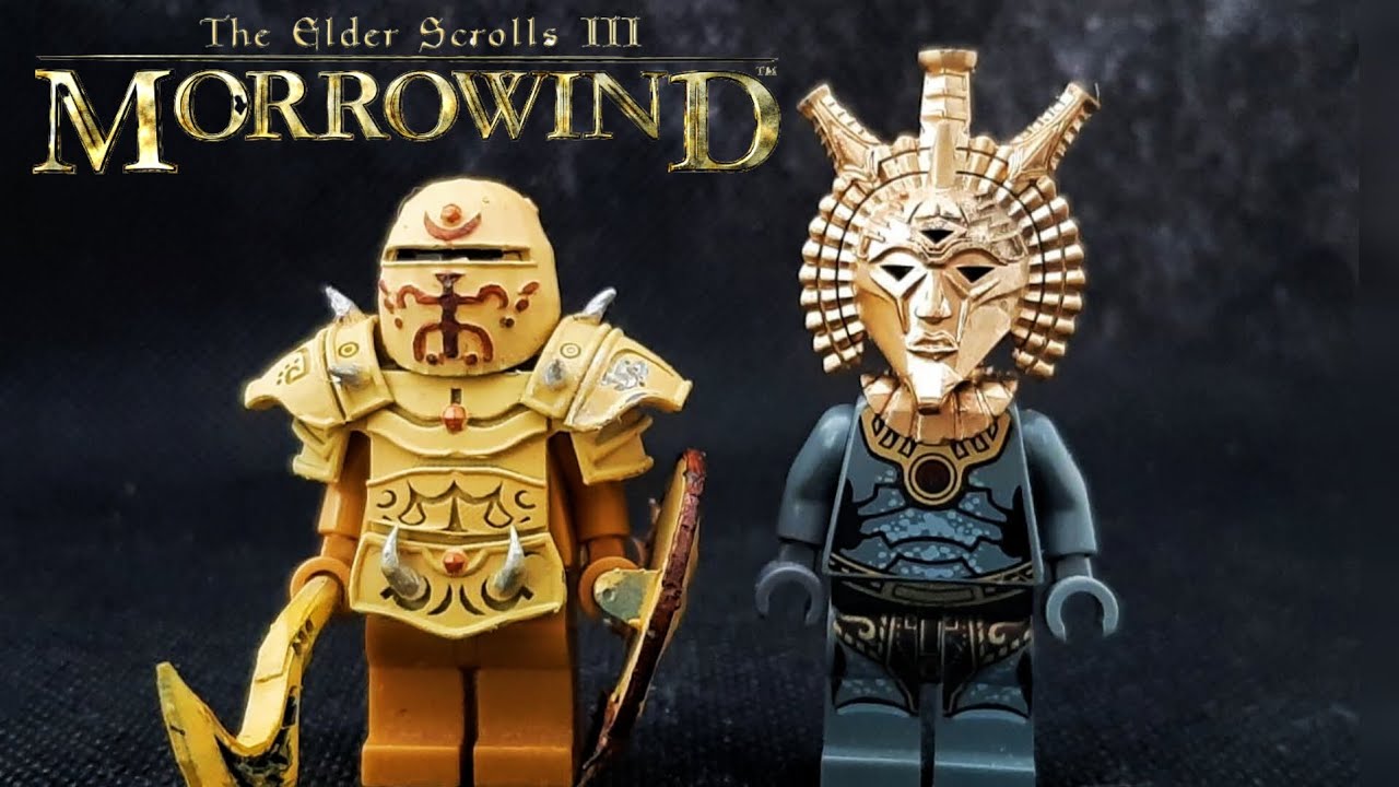 Кастомные доспехи для Лего Минифигурок The Elder Scrolls lll Морровинд ...