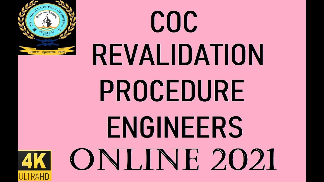 COC Revalidation | How To Apply Online | India | 2021 - YouTube