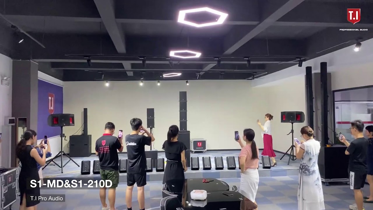 S1 Active Mini Line Array by T.I Audio - YouTube
