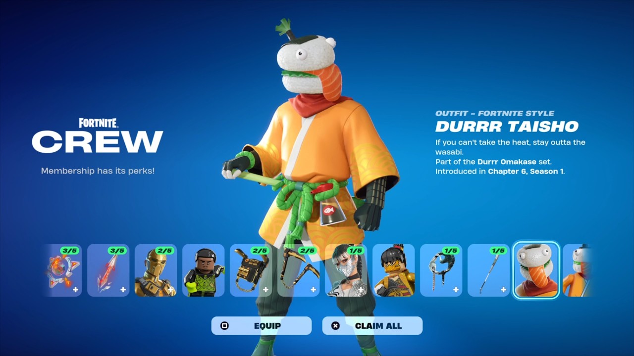 *NEW* DURRR TAISHO SKIN & STARTING PRANCE EMOTE!! | Fortnite Item Shop ...