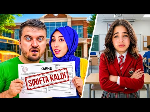 SINIFTA KALDIM !! ELİF SİNEM OKULDA ZOR ANLAR !! 