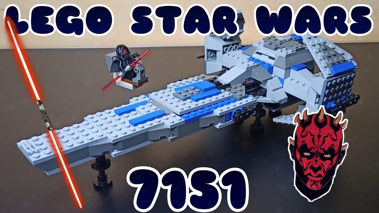 LEGO Star Wars 7151 - Sith Infiltrator 1999 - YouTube