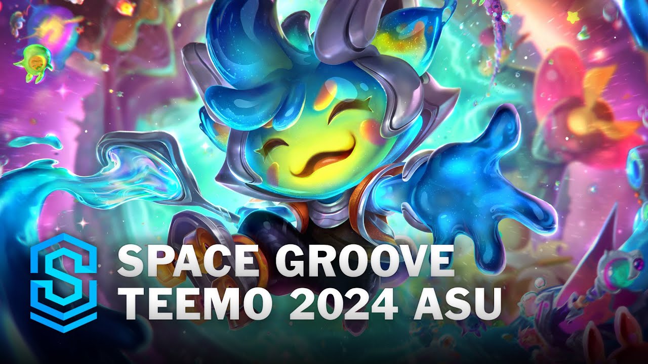 Space Groove Teemo (2024 ASU) Skin Spotlight - League of Legends - YouTube