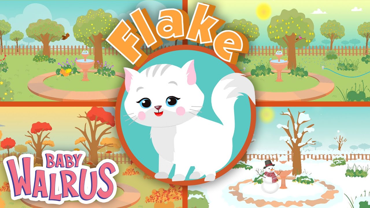 Mes amis les animaux - Flake et les 4 saisons | Série éducative pour ...