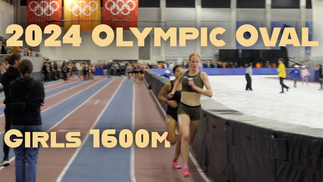 2024 Olympic Oval Girls 1600m - YouTube