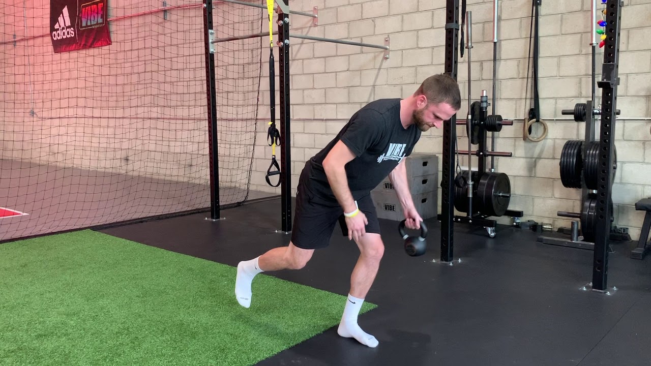 SINGLE LEG KETTLEBELL PASSES - YouTube