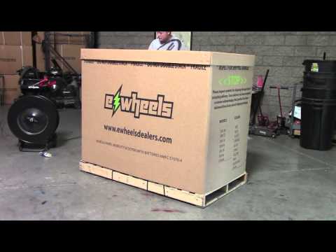 E-Wheels Scooter Packaging & Shipment - YouTube