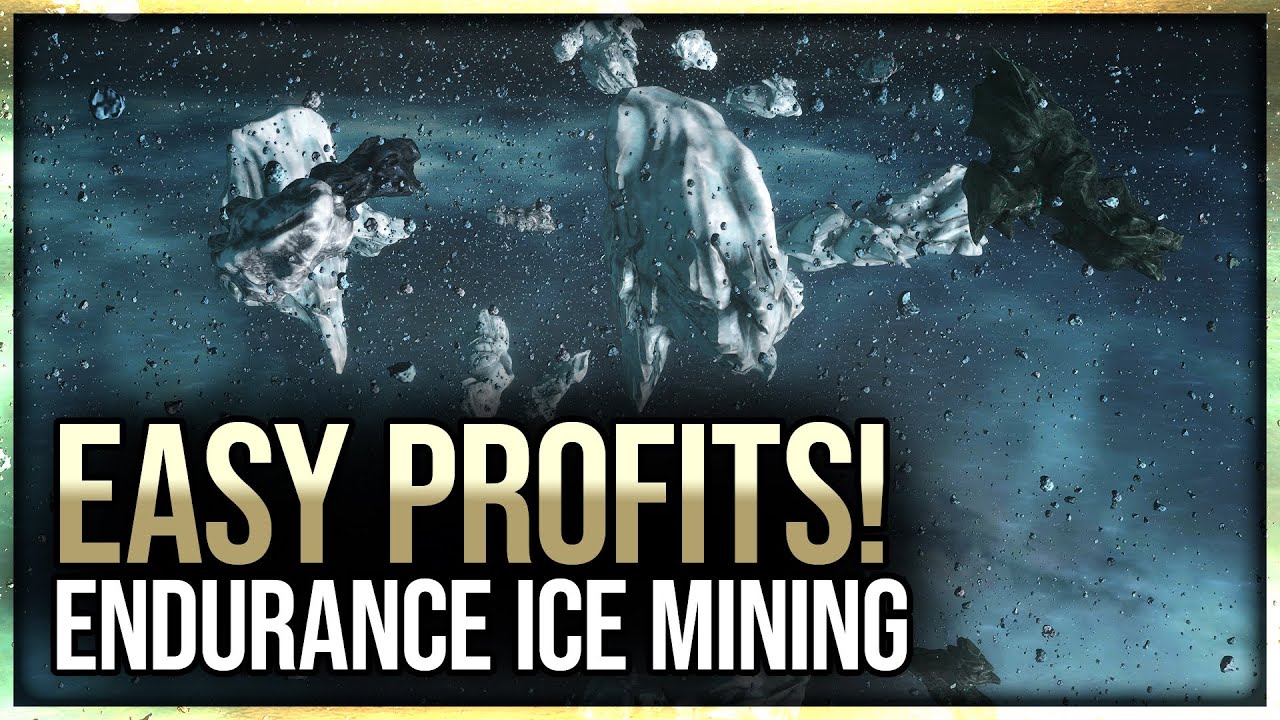 EVE Online // Endurance Null-Sec Ice Mining - YouTube