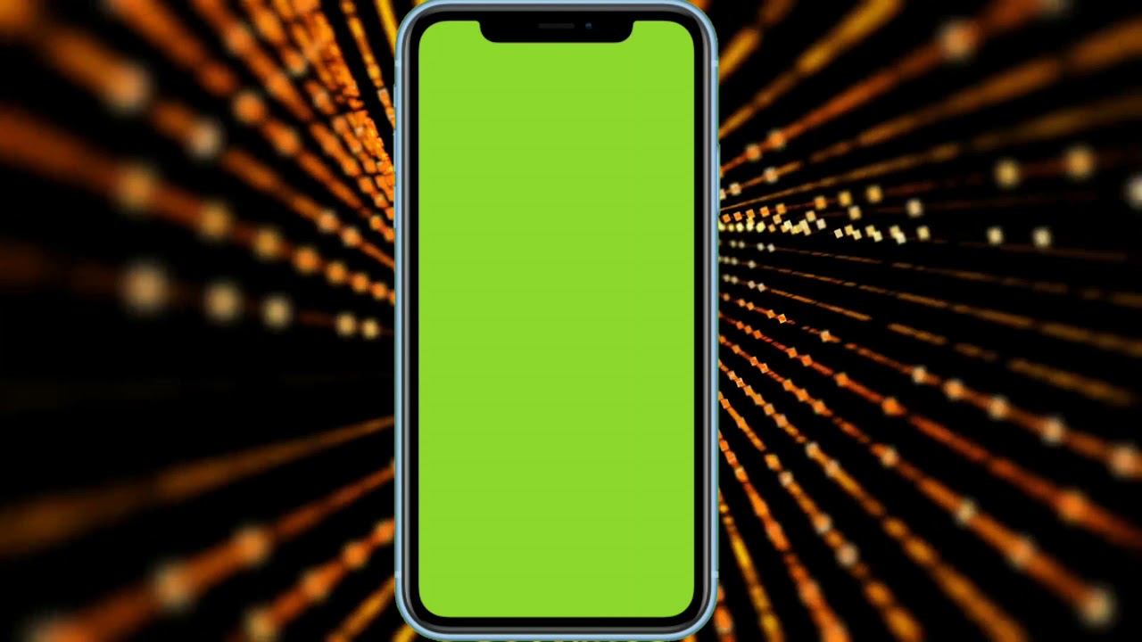 Mobile frame green screen for video editing/no copyright/4K HD video ...