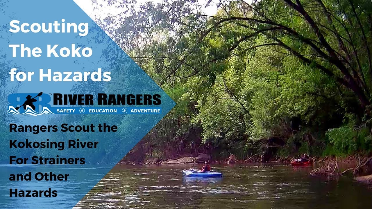 Kokosing River Hazard Scouting Run 2018 - YouTube