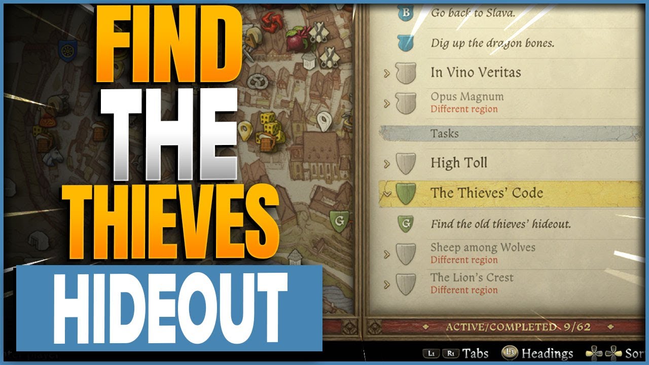 Where To Find The Thieves Hideout | The Thieves Code In Kingdom Come Deliverance 2 - YouTube