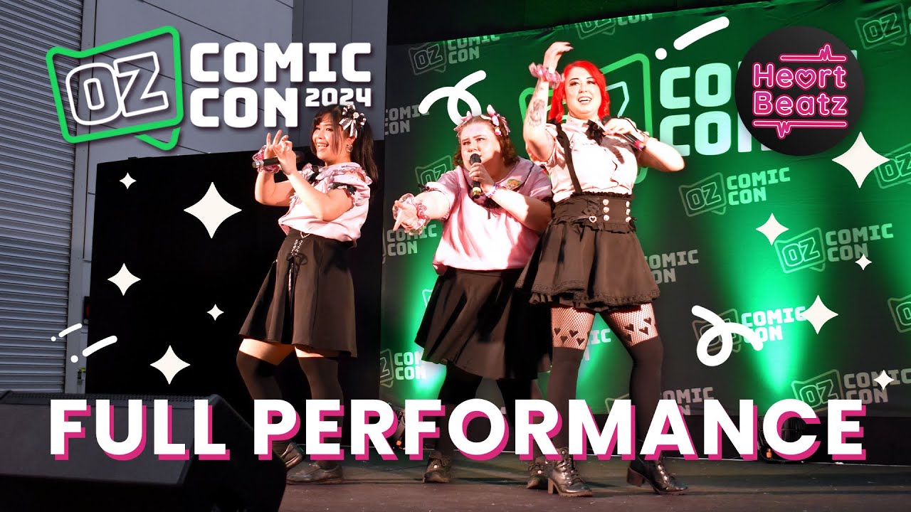 【HeartBeatz】@ Oz Comic Con 2024 - YouTube