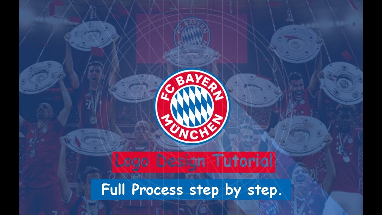 Adobe Illustrator CC- Logo Design, FC Bayern Munchen Football Club ...